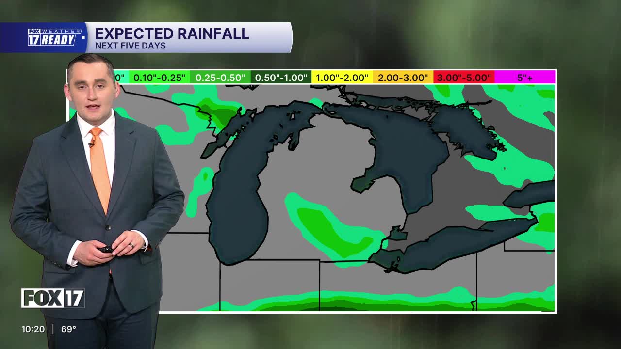 Tonight's forecast: One small chance for rain
