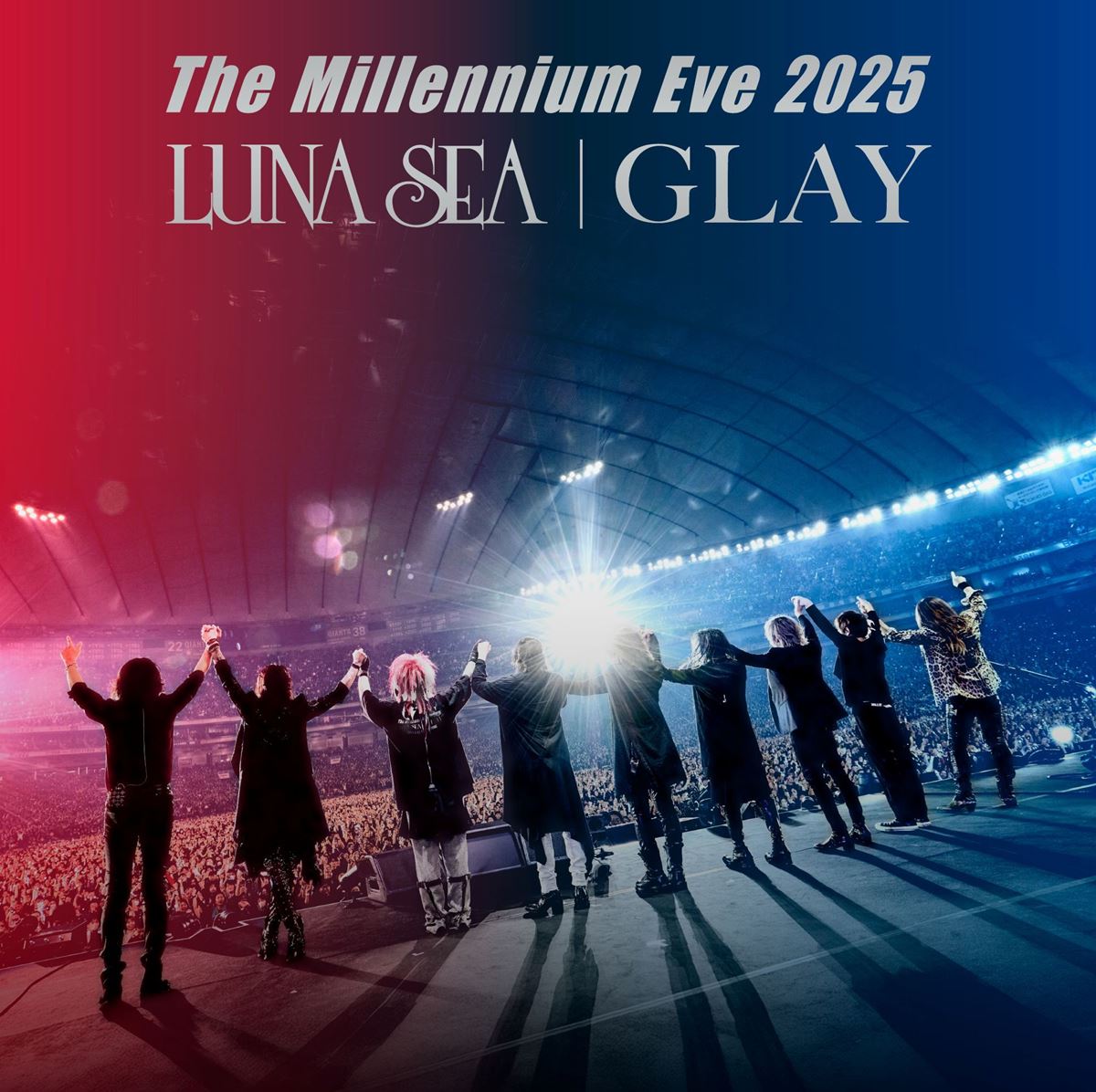 LUNA SEA×GLAY『The Millennium Eve 2025』映像作品発売 新ティザー映像も公開