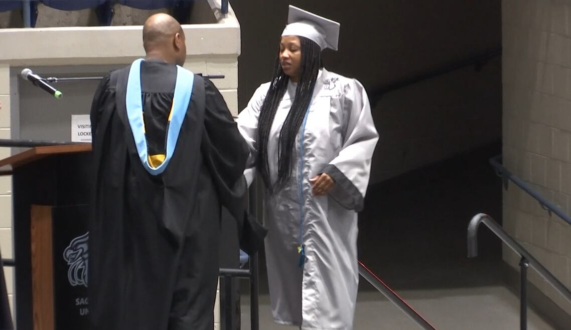 We love you, D: Saginaw United graduation punctuated by loss of student