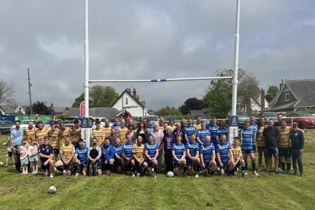 Memorial rugby match in honour of Barrow dad enjoys 'incredible' turnout