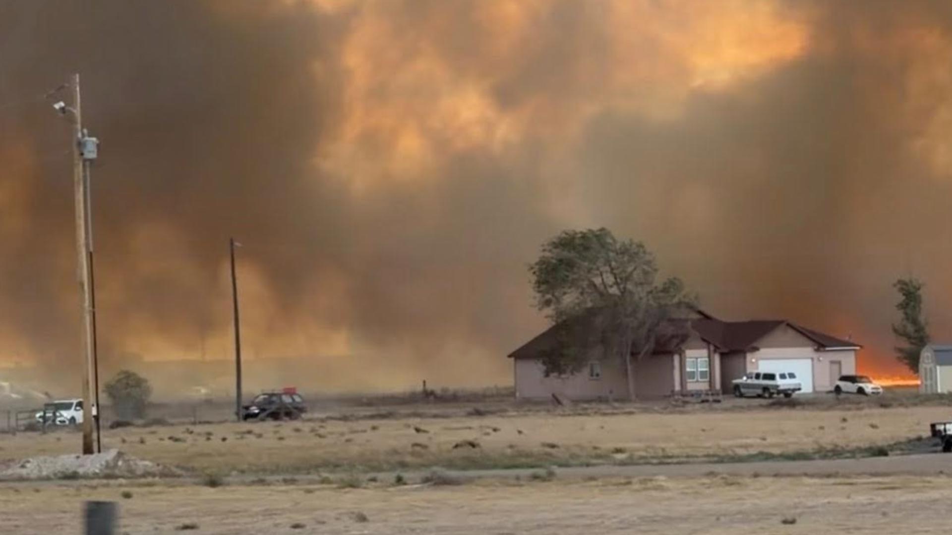 Brush fire south of Mountain Home prompts evacuations, now contained