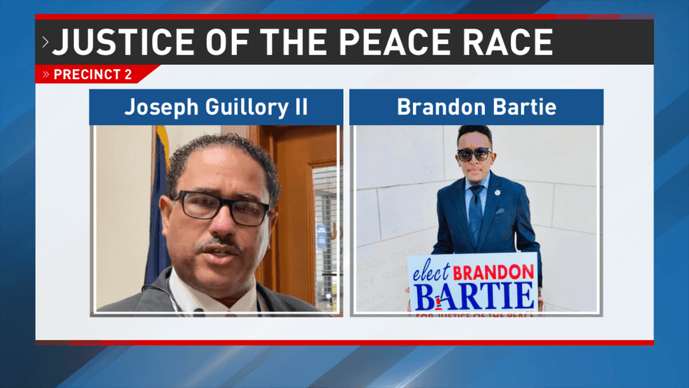 Final: Brandon Bartie defeats Joseph Guillory II for JP Precinct 2