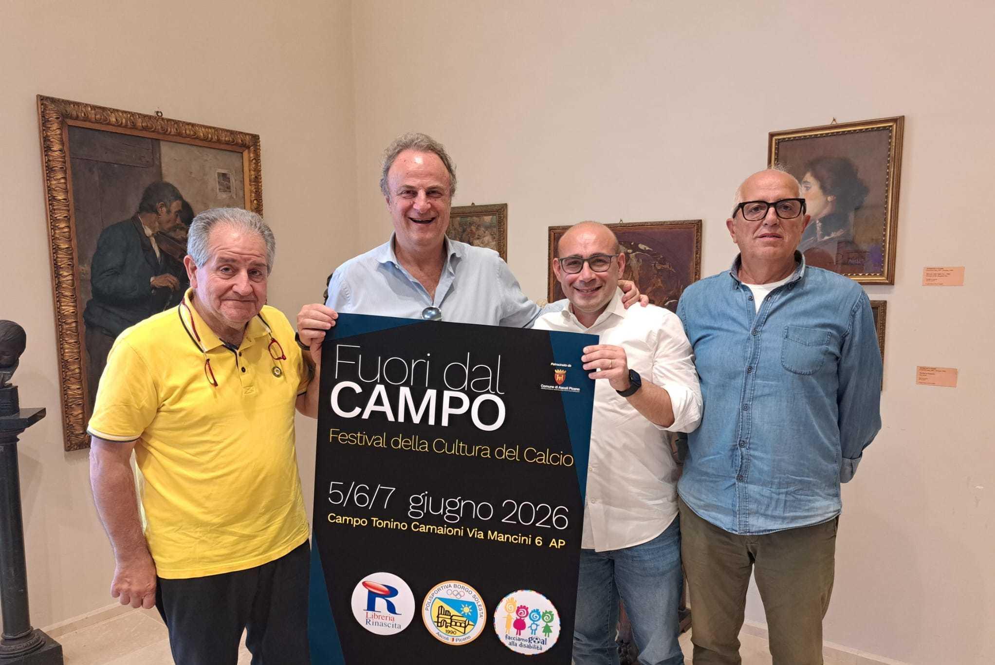 ‘Fuori dal campo’, tre giorni di cultura del calcio