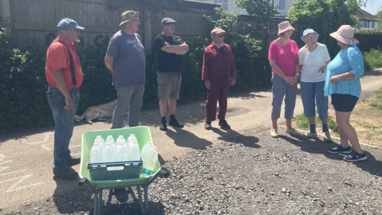 Turn our taps back on, allotment holders say