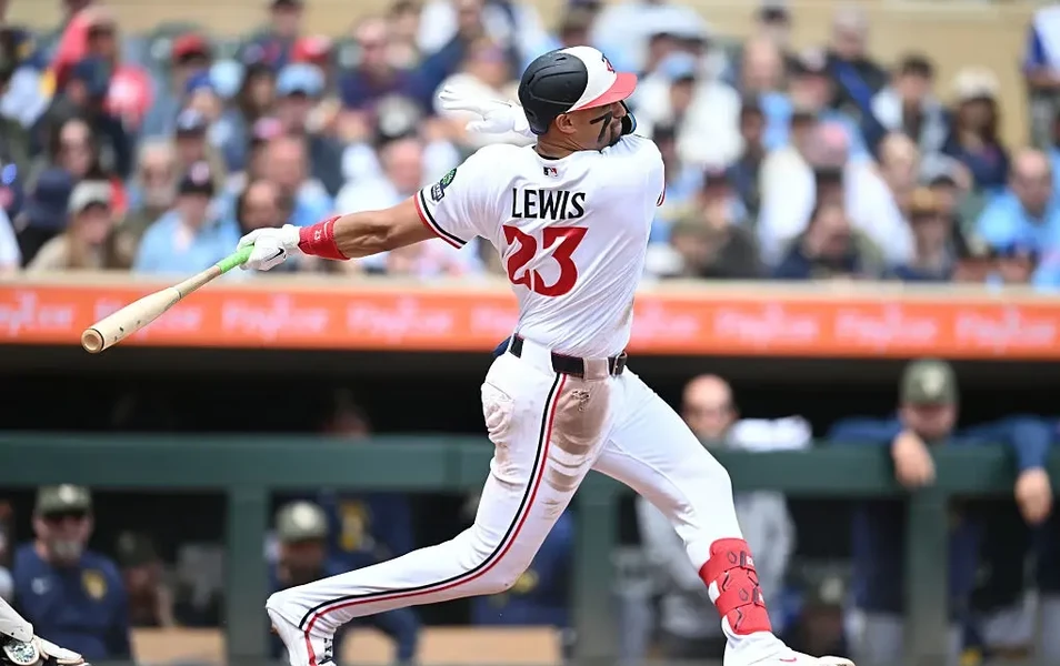 Lewis's Triple-A surge meets uncertain Twins infield future