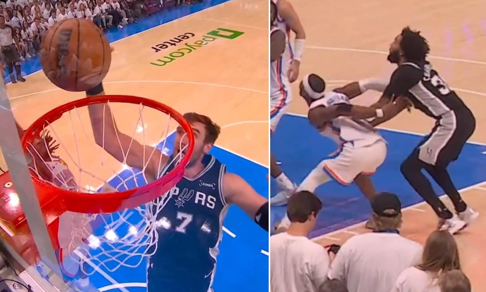 Furious NBA fans claim playoffs are rigged for Oklahoma City Thunder ...