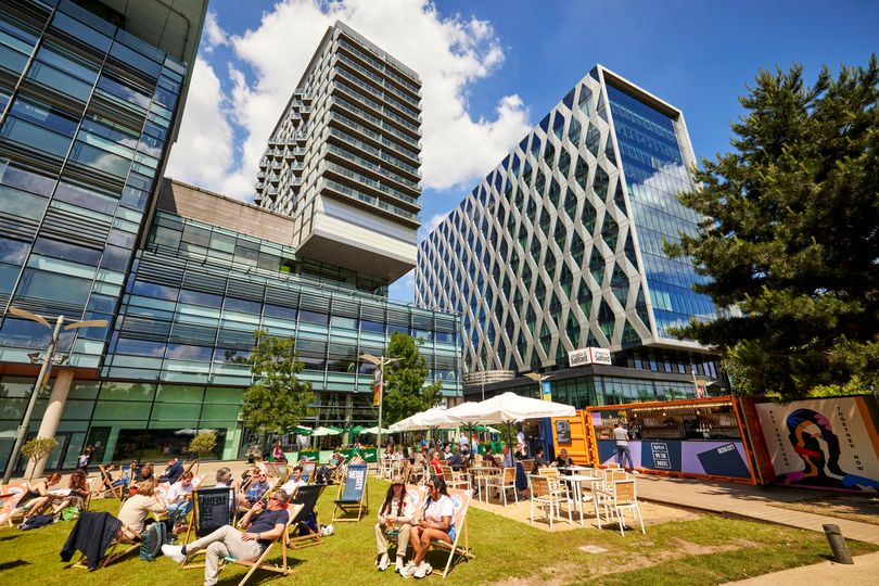 The stunning Salford Quays waterfront spot that's perfect for a sunny ...