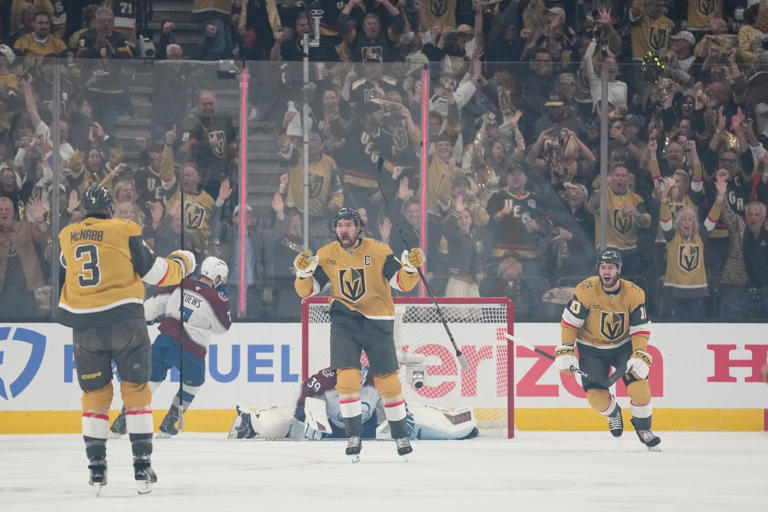 Golden Knights sweep Avalanche to advance to third Stanley Cup Final in ...