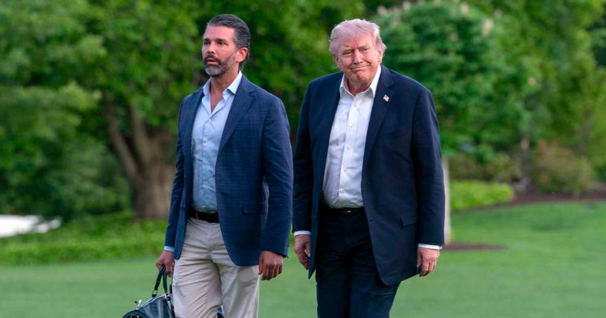 Don Jr reportedly eyeing presidential run amid questions whether Trump ...