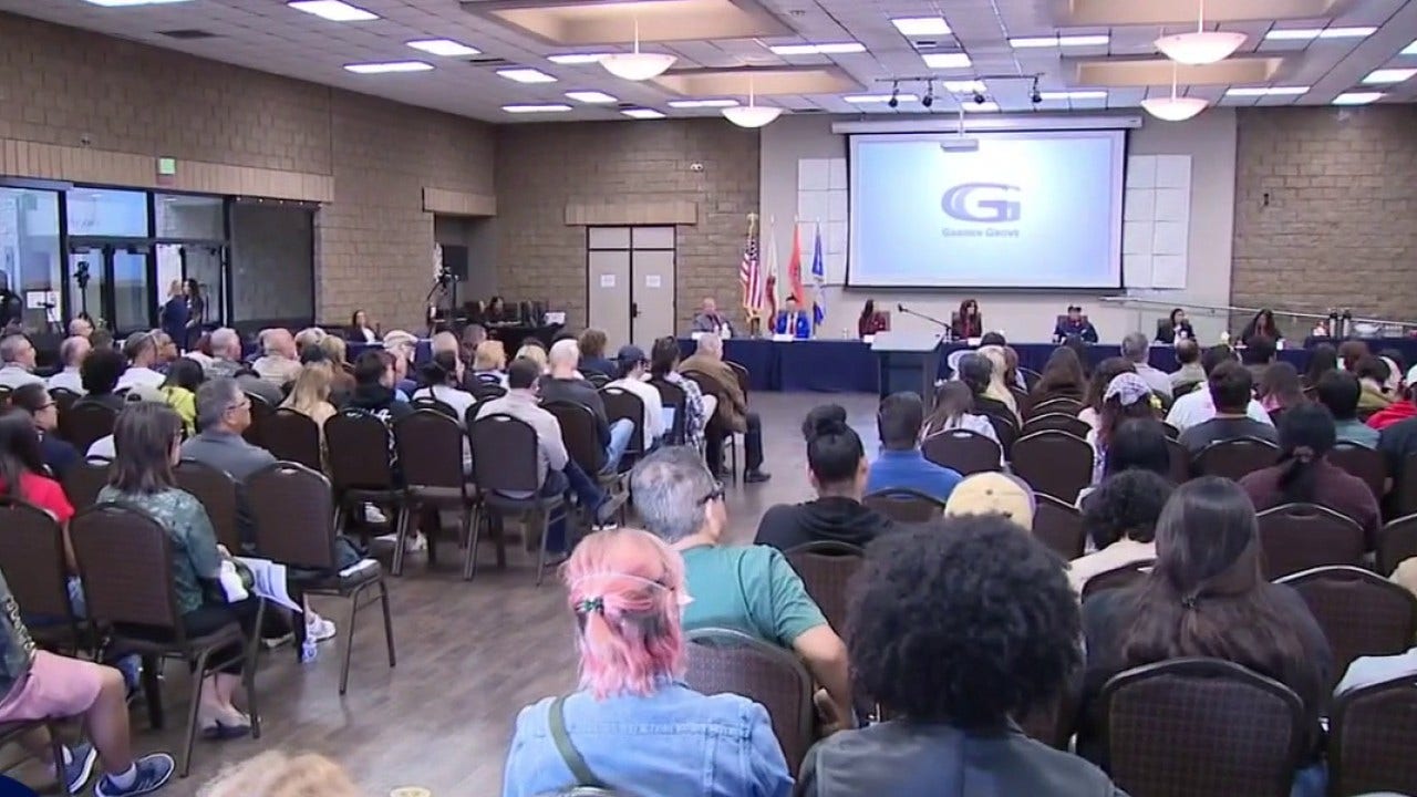 Residents demand accountability from Garden Grove leaders, GKN Aeropace ...