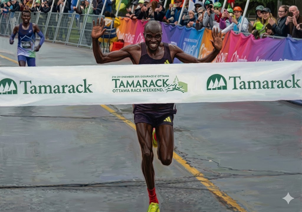 Queniano Elvis Cheboi e sueca Abeba Aregawi vencem Maratona de Ottawa