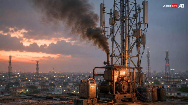 India's mobile towers are burning diesel to keep you connected, and it ...