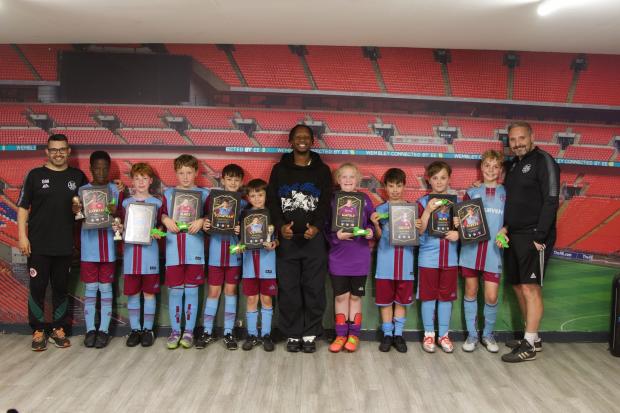 Football star gifts Basingstoke boy his kit on 'really special' visit ...