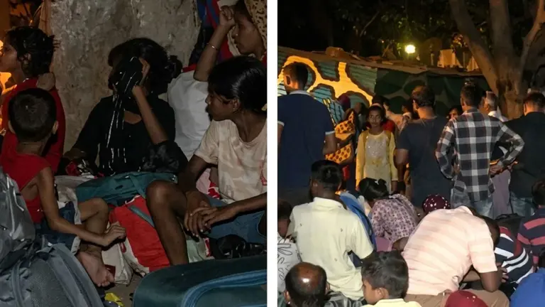 Watch: Hundreds of illegal Bangladeshi immigrants queue at border as ...