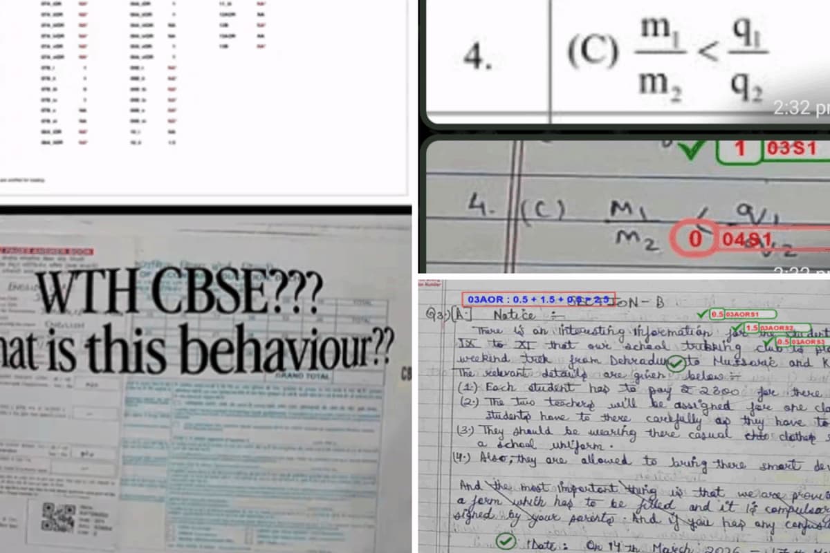 CBSE complaints grow as students share alleged paper mix-ups online ...