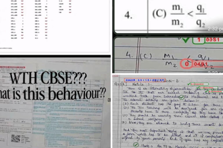 CBSE complaints grow as students share alleged paper mix-ups online ...