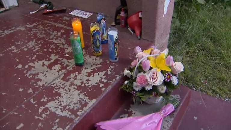 West Adams neighbors honor mother killed as her daughter is still missing
