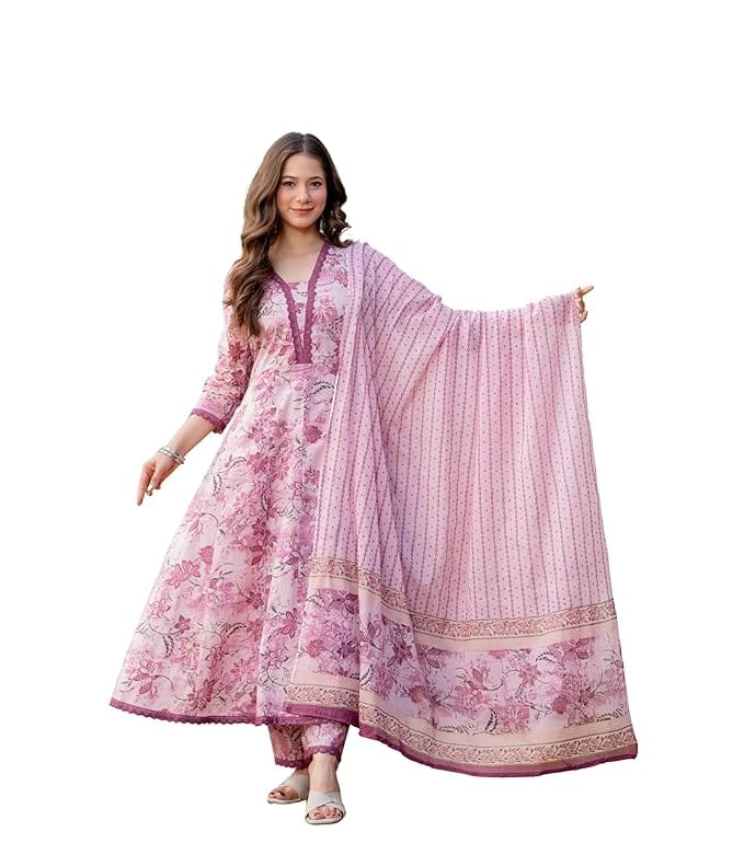 Best anarkali kurta sets for women on Amazon for elegant ethnic style
