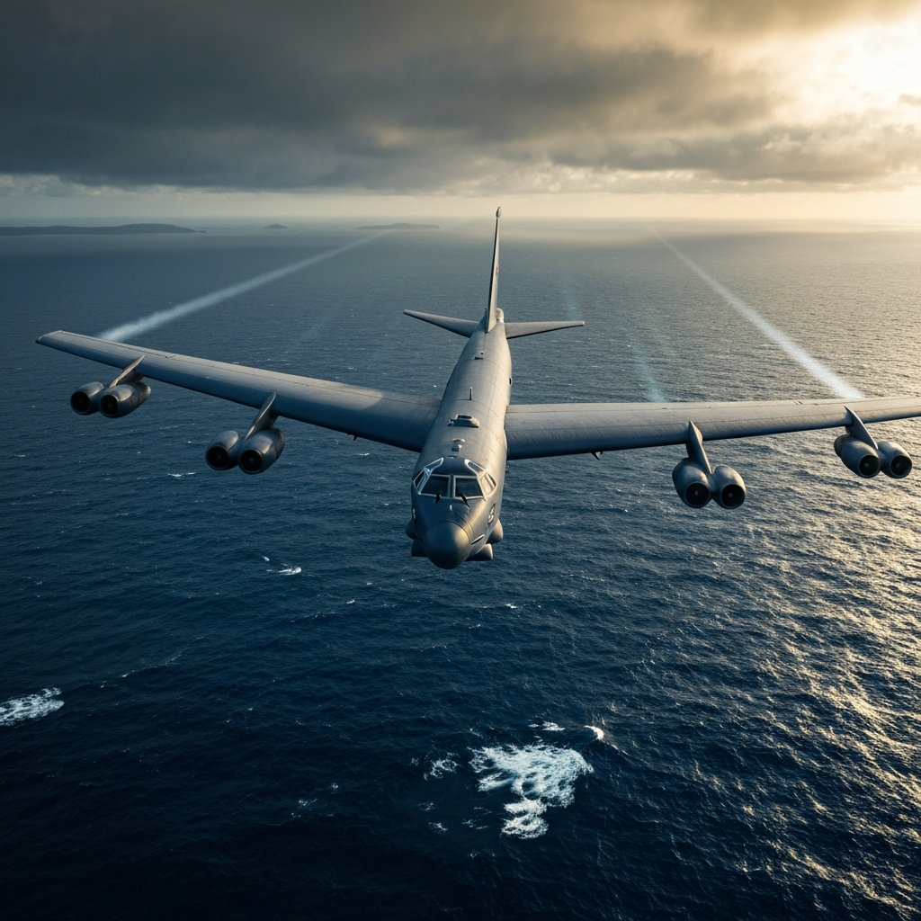 B-52H Stratofortress Mine Laying: Control Pacific Sea Lanes