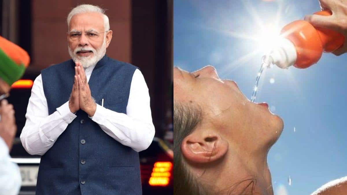 PM Modi urges citizens to stay hydrated and safe after severe heatwave ...