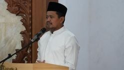 Bupati Dony dan Wabup Fajar gelar salat Idul Adha di Masjid Agung Sumedang
