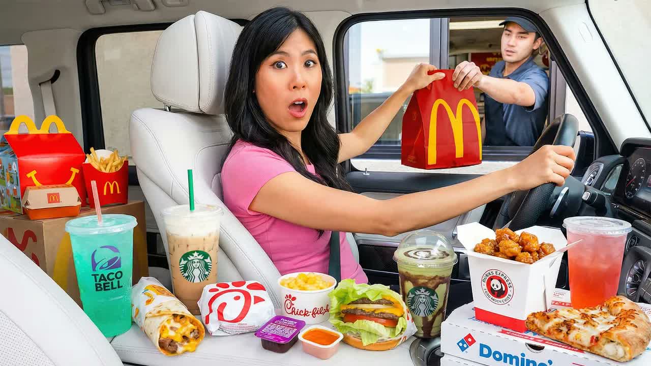 She ordered the most viral secret menu fast food items to see if the ...