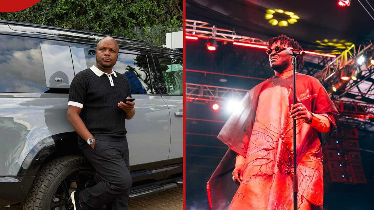 Jalang’o showers Coster Ojwang with thousands of notes during performance