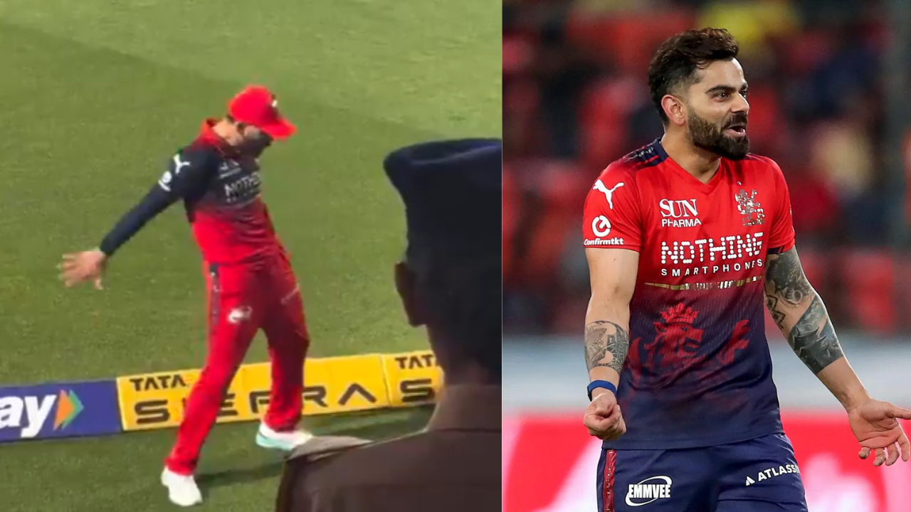 Watch: Virat Kohli pulls off Cristiano Ronaldo’s 'Siuuu' celebration ...