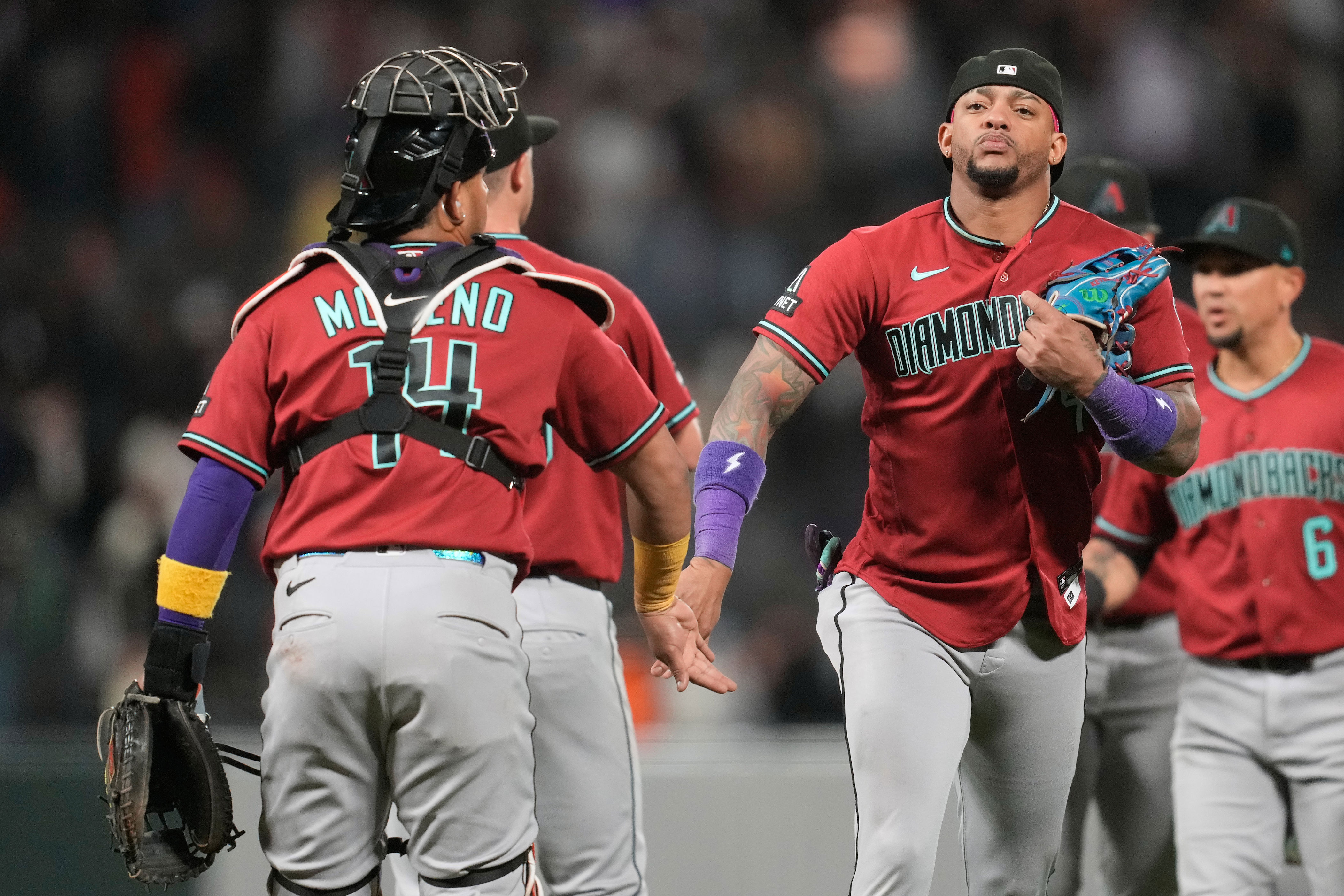 Marte and Del Castillo homer as Diamondbacks beat Giants 7-5 for ninth ...