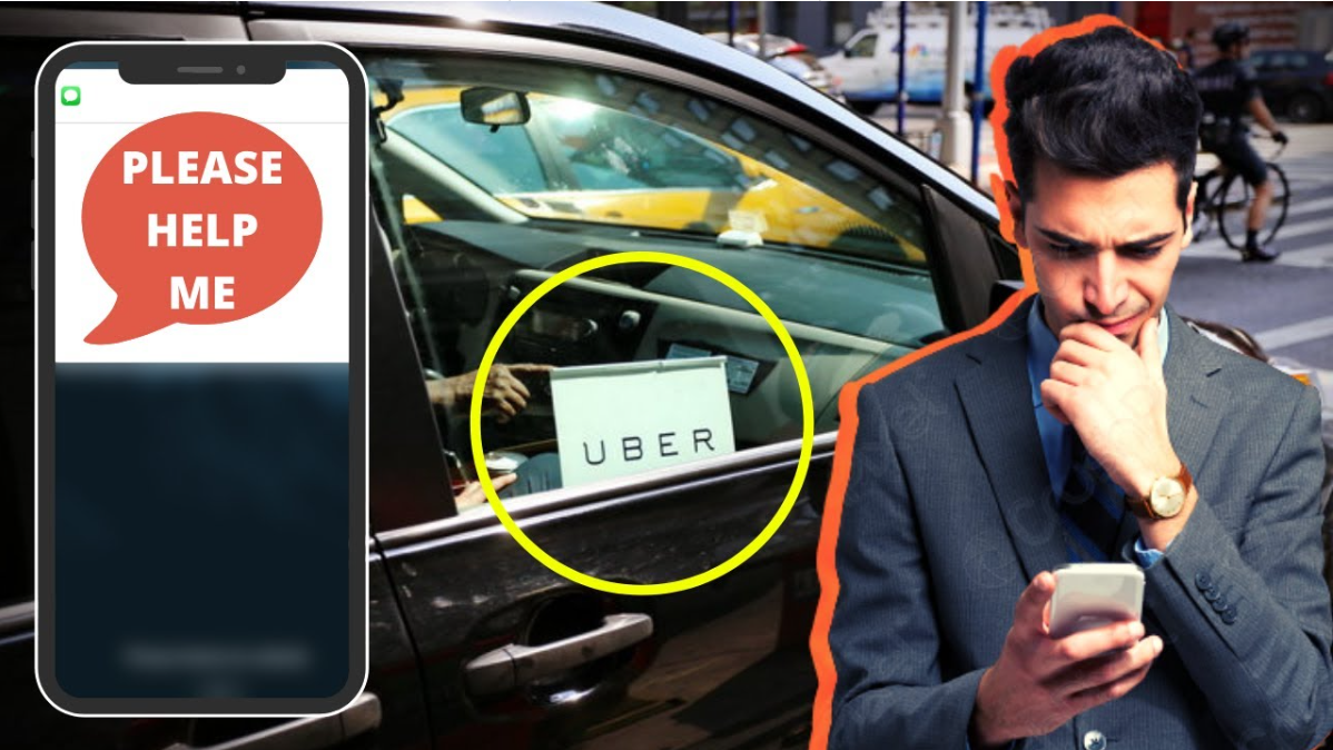 Uber driver panics after receiving a creepy message from a passenger ...