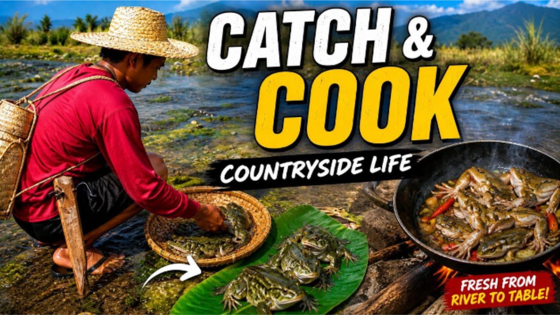 This catch-and-cook countryside adventure is what many people dream about