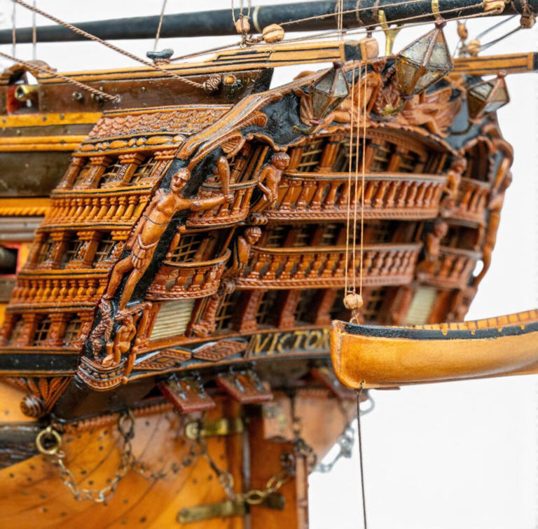 Margaret Thatcher’s HMS Victory model sells for huge sum at auction