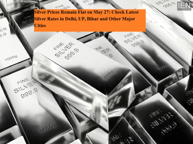 Silver prices remain flat on May 27: Check latest silver rates in Delhi ...