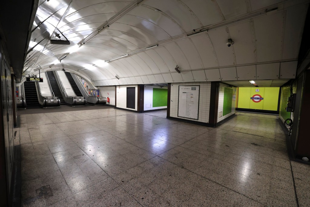 Disused Charing Cross Tube station tunnel turned into NATO war game unit