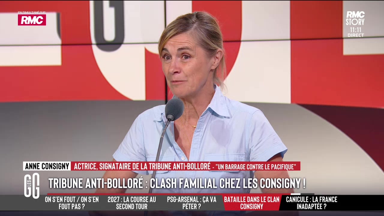 Anne Consigny face aux GG - 26/05