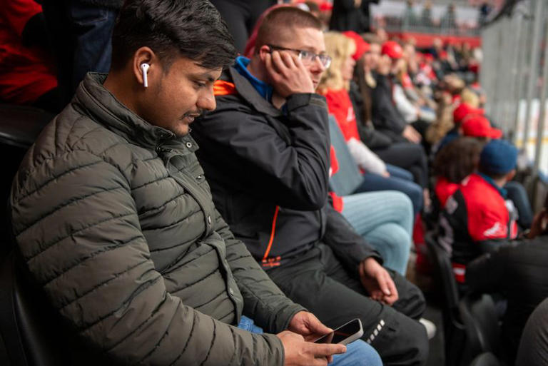 Most inappropriate places fans check football match results – including ...
