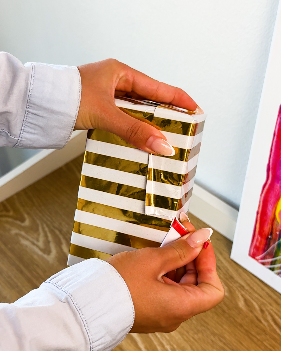 Take gift wrapping to a new level with this idea 🎁