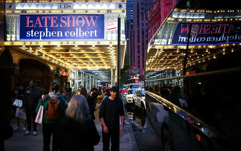 CBS News chief ordered Colbert finale blackout after mocking bit