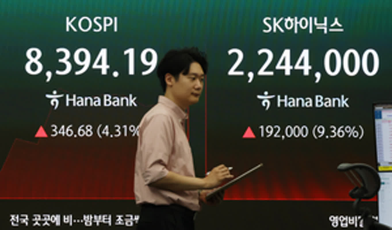 외국인 국장 평가액 급증에… 순대외금융자산 14.9% '뚝'
