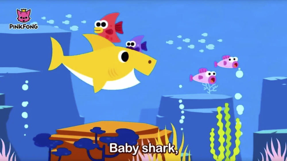 'Baby Shark' surpasses one billion streams on Spotify, a first for ...