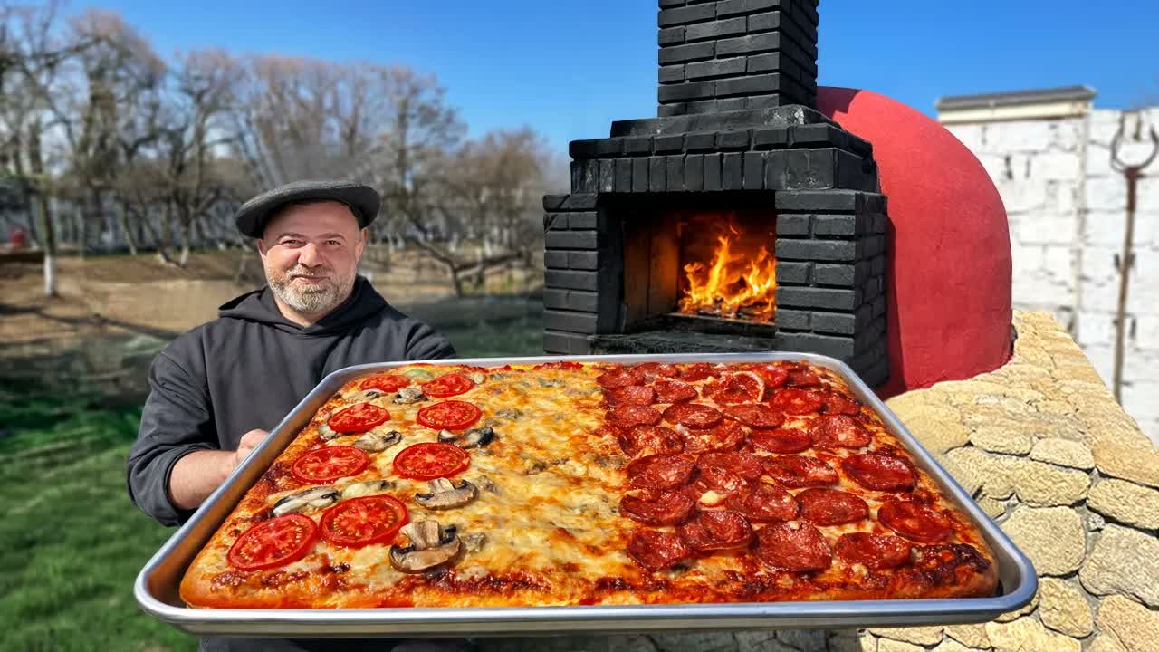 How this thick crust village pizza became a bulking cheat code