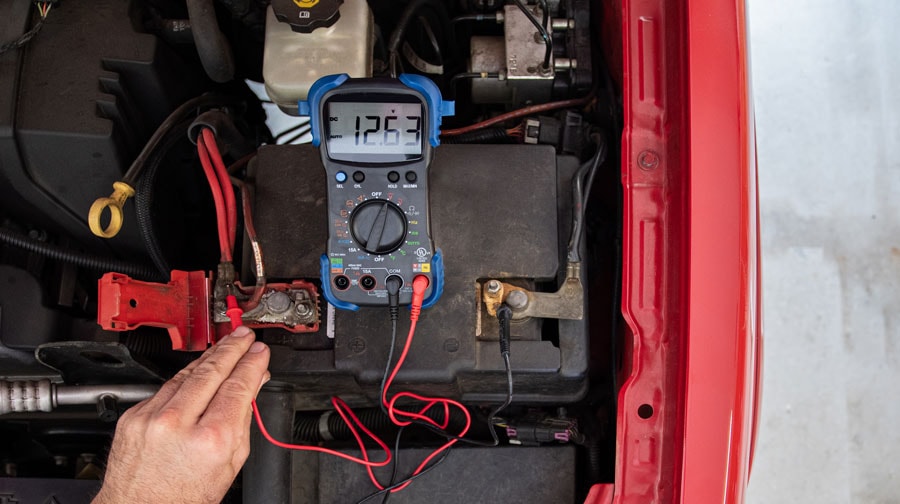 How to charge a car battery without a charger