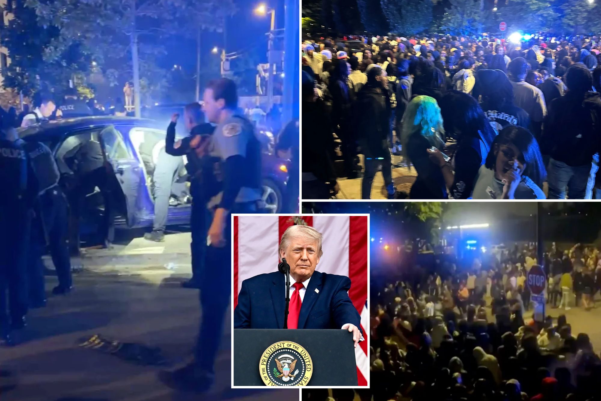 Trump blasts ‘terrible’ Dem Chicago leaders after driver allegedly ...