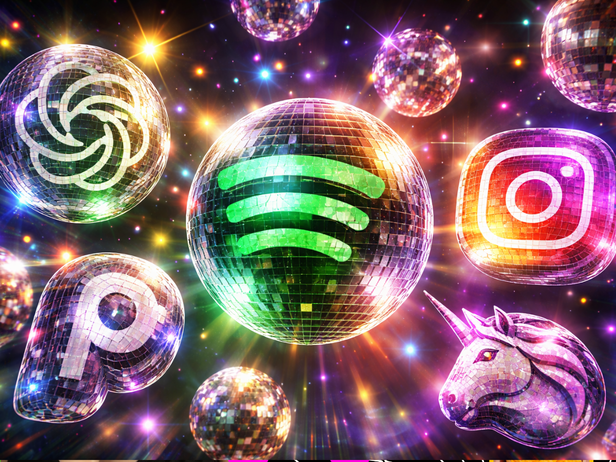 What is discomorphism? After Spotify’s viral rebrand, disco-ball logos ...
