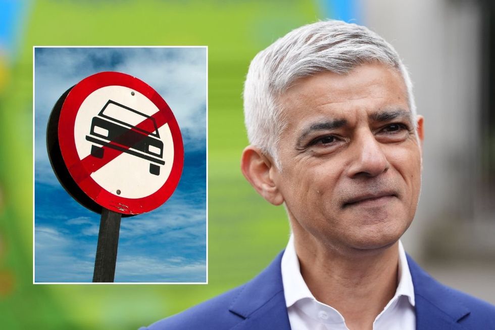 Sadiq Khan to ban cars from 200 roads across London to 'encourage more ...