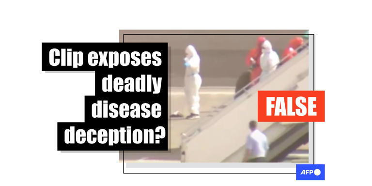 Repatriation flight video falsely shared as evidence of staged ...
