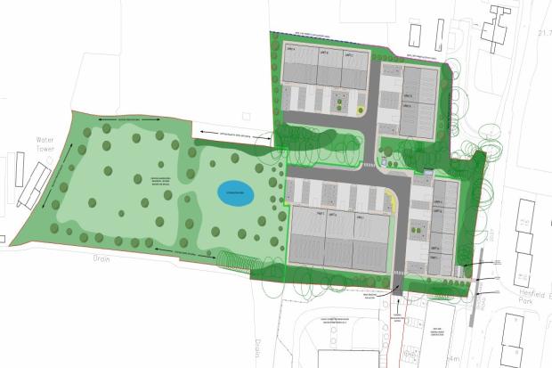 Plans for new industrial units