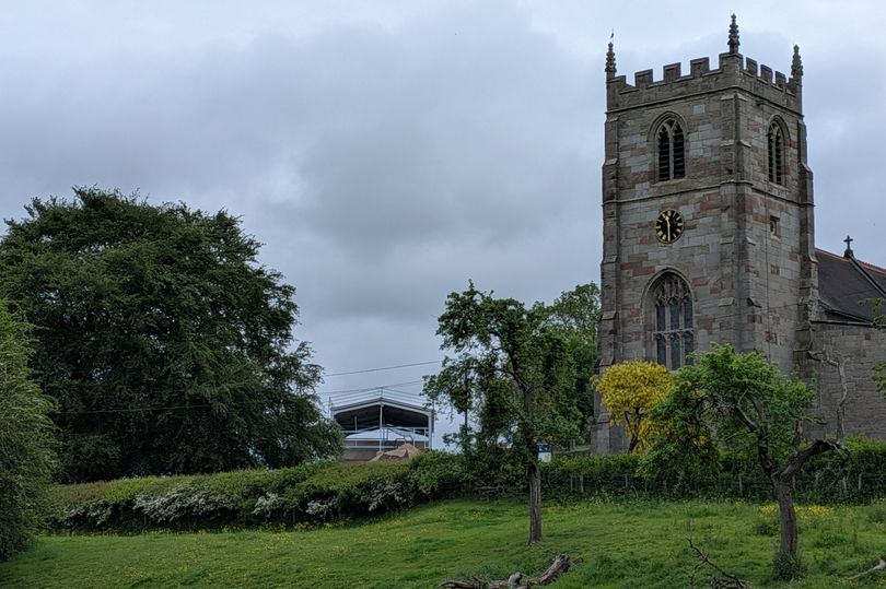 The 'eyesore' barn, the ancient church and the tiny hamlet in uproar
