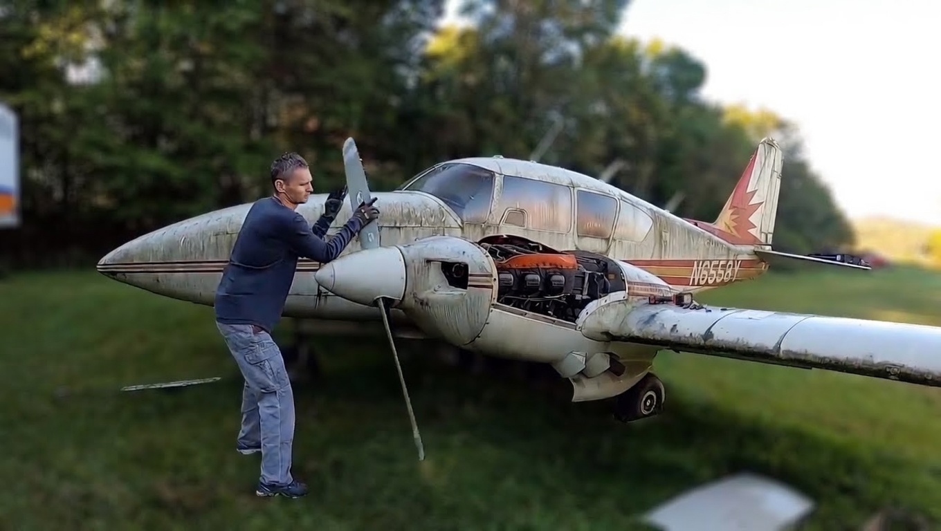 Reviving a long-stored aircraft