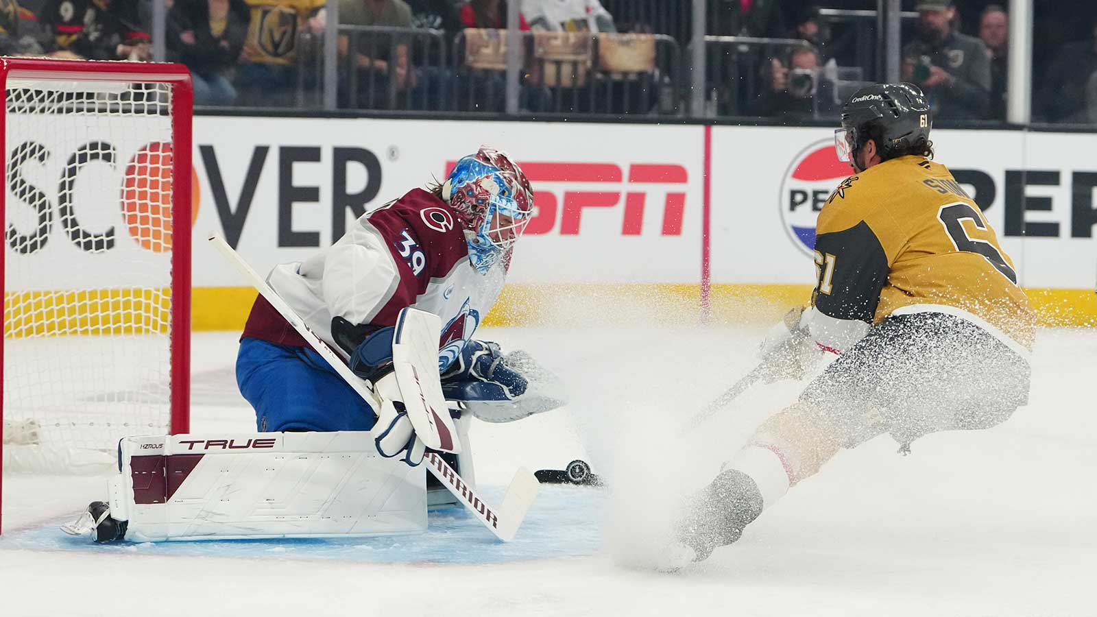 Mackenzie Blackwood’s NSFW reaction to Golden Knights sweep